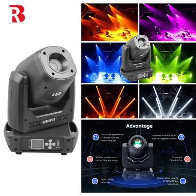 Cina DMX512 Moving Head 100W LED Spot Beam Stage Light Per Teatro E Studio in vendita