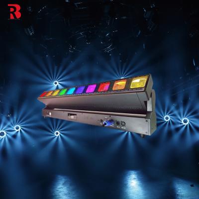 Cina 10*60W RBGW 4in1 LED Bar Beam Moving Head Stage Light Fabbricanti in vendita