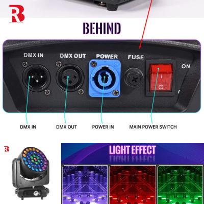Cina Beeye Moving Head Light con 50000 ore di durata 20/60CH canale in vendita