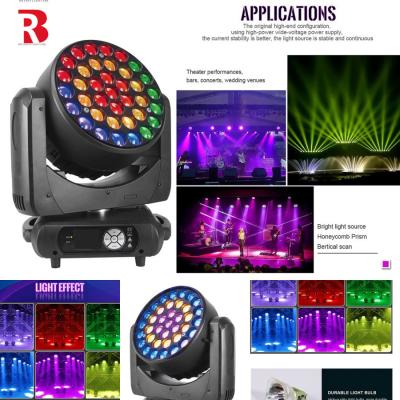 Cina Creare un'atmosfera dinamica con RGBW 4in1 LED Moving Head Light per eventi aziendali in vendita