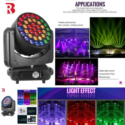 Cina Creare un'atmosfera dinamica con RGBW 4in1 LED Moving Head Light per eventi aziendali in vendita