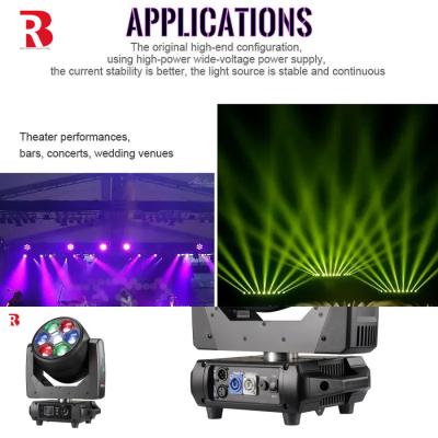 Cina Potente 7x40W RGBW 4in1 LED Moving Head Light per paesaggi e punti di riferimento notturni in vendita