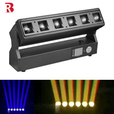 China Stage Light LED 6*40W RGBW 4in1 Moving Head Light For DJ Disco Party Club Strobe for sale