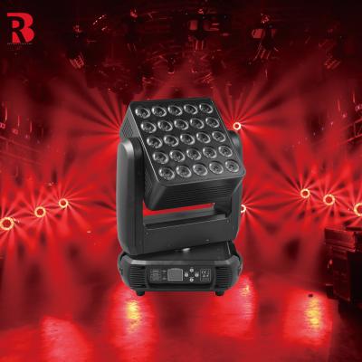 中国 400W 25*12W RGBW DMX512 LED移動ヘッドライト プロフェッショナルステージショー 販売のため