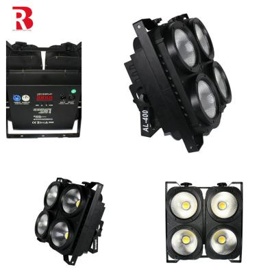 China Strobe Led Audience Blinder Light 4x100w 4 Eyes Led Blinders For Studio Tv Film Dmx for sale
