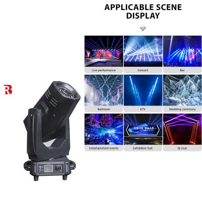 China 400W High Brightness White LED Framing 3 Facet Prism Moving Head Light for sale