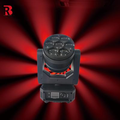 Cina 7*40W Alta luminosità RGBW LCD Display LED Moving Head Light Per l'intrattenimento in vendita