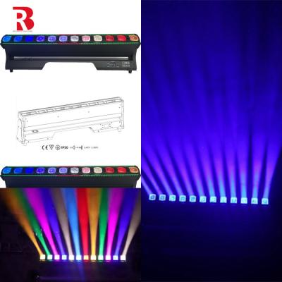 中国 12*40W RGBW 4in1 Focus Beam Zoom Wash Dmx Led Moving Head Light For Dj Show Disco Bar Stage 販売のため