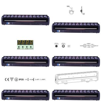 Cina 12x30W 4-In-1 RGBW LED Beam Bar Moving Head Beam Laser Stage Lights For Event in vendita