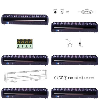 Cina Moving Head Beam Laser Stage Lights  4-In-1 RGBW LED Beam Bar 12 30W For Event in vendita