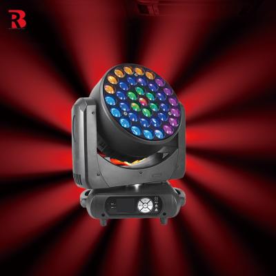 Cina 37*15W LED RGBW Infinite Mixture LCD LED Moving Head Light Per Chiesa Disco in vendita