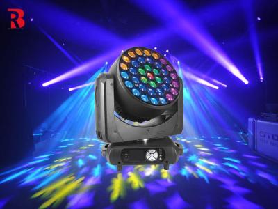 Cina 240V 37*15W DMX512 Slave Auto Beeye LED Moving Head Light per l'intrattenimento in vendita