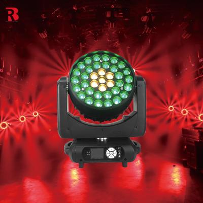 Cina 240V 37*15W DMX512 Slave Auto Beeye LED Moving Head Light per l'intrattenimento in vendita