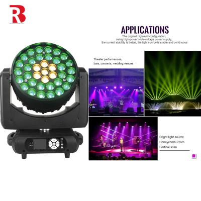 China 37X15W Wash+ Zoom LED Moving Head Lights Stage Disco Lights Equipment for sale
