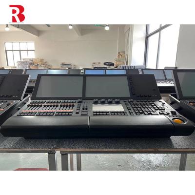 China Consola de iluminação de palco com controlador MA2 inteligente Consola de iluminação de palco MA2 de tela larga à venda