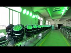 19×40W Golden Moving Head Stage Light Outdoor Beam Light Voor bruiloftsfeesten