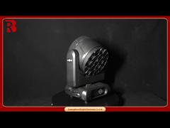 Stage Light 19pcs*15w RGBW Zoom Eye LED Moving Head Dmx Pixel Voor Dj Wedding Decoration