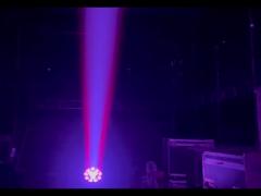 Waterproof  RGBW Zoom Wash Beam Moving Head Light  IP65 With Single Point Control Effect
