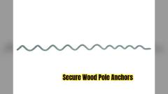 Secure Cable Anchors For Wood Poles