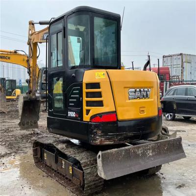 China Excavadora usada sany 65c em bom estado preço baixo alta qualidade à venda