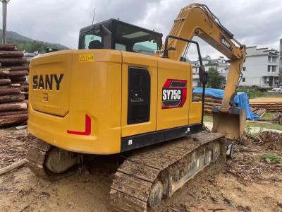 中国 中国から来た 中古 クローラー 掘削機 状態が良い 中古 ミニ サニー75C と c SANY 75 低価格で 販売のため
