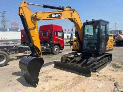 China Kleine gebruikte Sany-graafmachine 55 60 75 75c Professionele Crawler-graafmachine Te koop