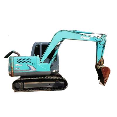 China hot selling used kobelco sk75 excavator 7.5 ton good condition used kobelco excavator for sale for sale