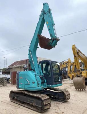 Cina Escavatori Kobelco di seconda mano giapponesi importati Escavatori a strisce SK125 in vendita