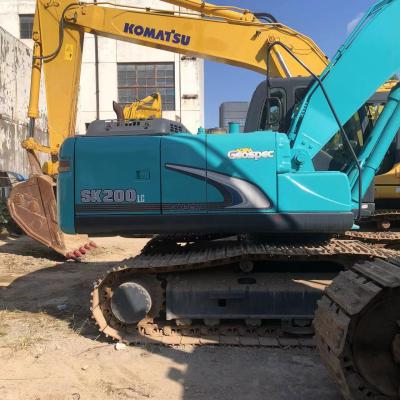 中国 オリジナル 中古コベルコ掘削機 SK200 8 中古ミニ掘削機 販売のため