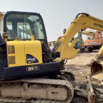 China Korea secondhand hyundai mini excavator hyundai 55-7/korea hyundai 55-7 small excavator for sale for sale