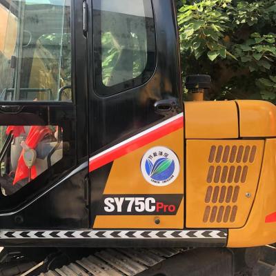 China Used SANY SY75C excavator  Used Second hand excavator SANY SY75CGood condition for sale
