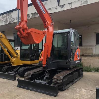 Cina DX60-9 Escavatori usati Doosan Equipaggiamento ad alte prestazioni per risparmio di carburante in vendita