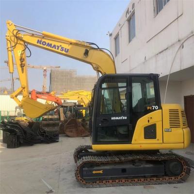 China Japan used mini excavator Komatsu pc70-8 used excavator No.8 generation good price on sale for sale