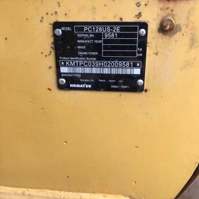 China Schwere Ausrüstung Gebraucht Komatsu Bagger Pc128us-2e 12tons Original zu verkaufen