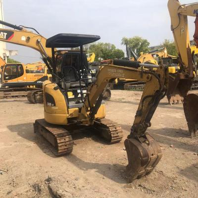Cina 2 tonnellate di escavatore di tipo crawler di 14,3 kW utilizzato prodotto nel 2017 in ore basse gatto utilizzato escavatore in vendita
