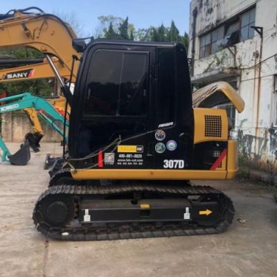 Cina Importato dall' America Usato CAT 307D escavatore 7 tonnellate Caterpillar scavatore in vendita