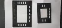 China Custom Rectangle PMMA Acrylic Tempered Glass Cover Lens ISO9001 500g Ball Impact for sale