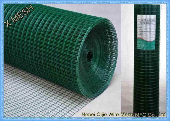 rotoli saldati colorati verde della rete metallica
