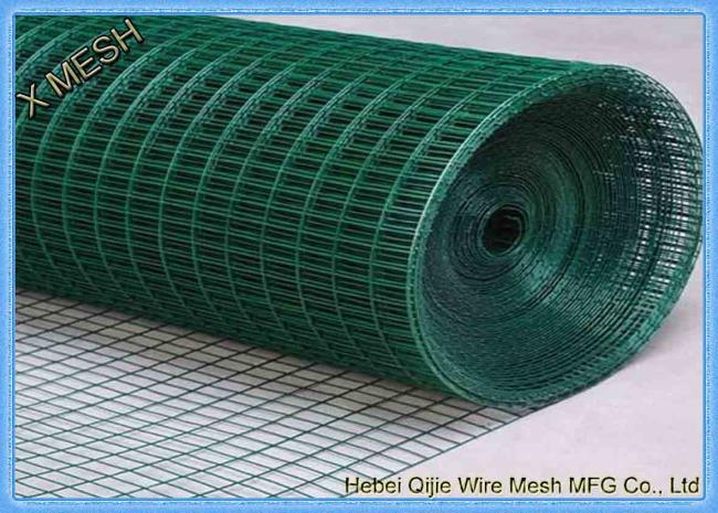 rotoli saldati colorati verde della rete metallica