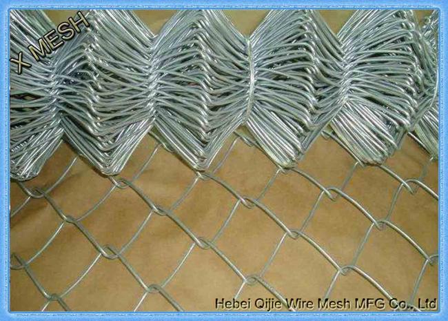 galvanized chain link fence