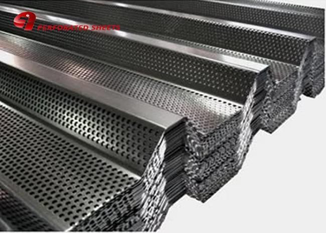 Perforated corrugated sheet
