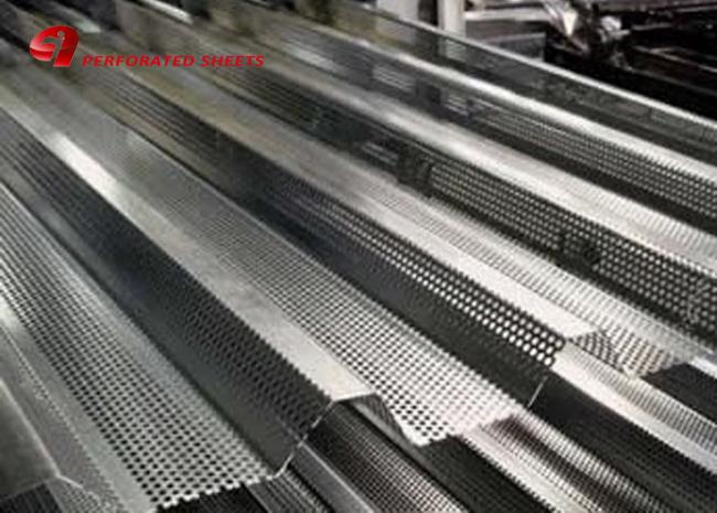 perforated corrugated sheet