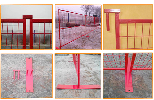 details of temporary fence