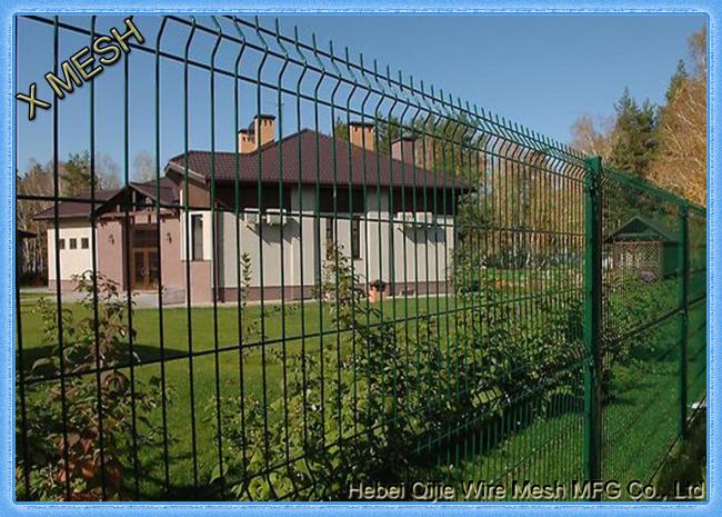 Perimeter Coated Welded Wire Fence Steel-P0006