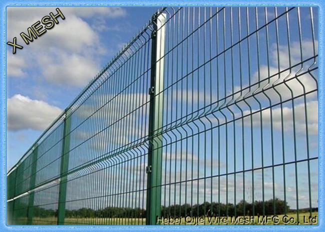 Perimeter Coated Welded Wire Fence Steel-P0005