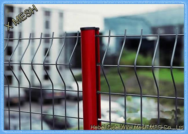 Perimeter Coated Welded Wire Fence Steel-P0007