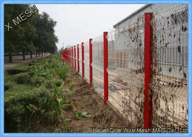 Perimeter Coated Welded Wire Fence Steel-P0008