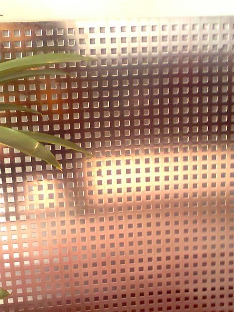 Square hole perforated copper sheet