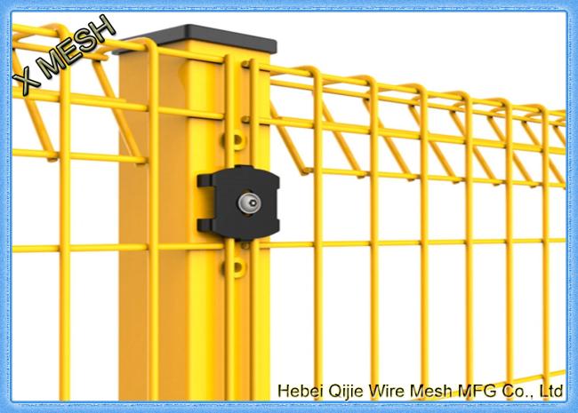 powder coated welded iron wire BRC garden fence