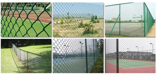 use of chain link fence